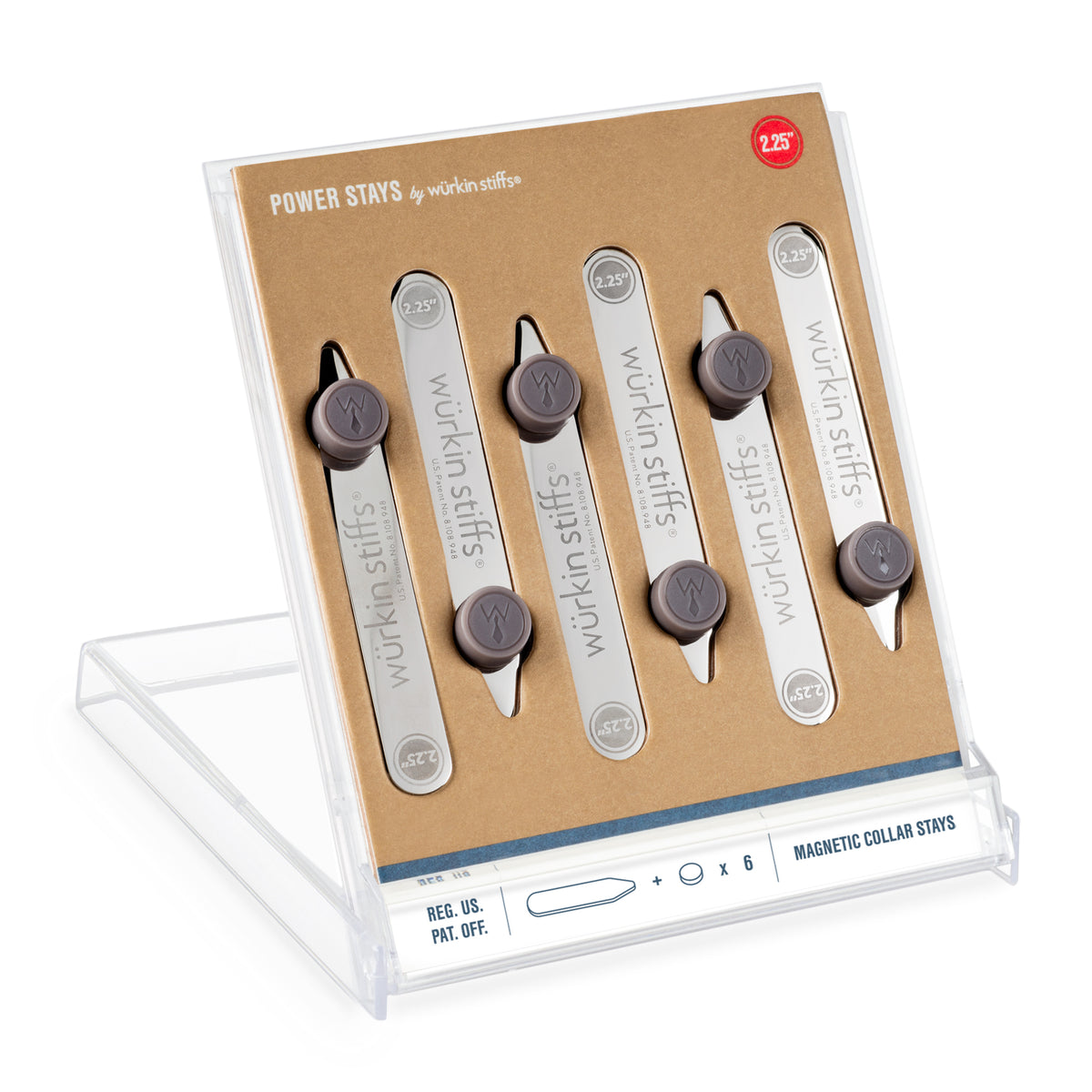 Magnetic Collar Stays - 2.5" Magnetic Power Stays from Wurkin Stiffs ...