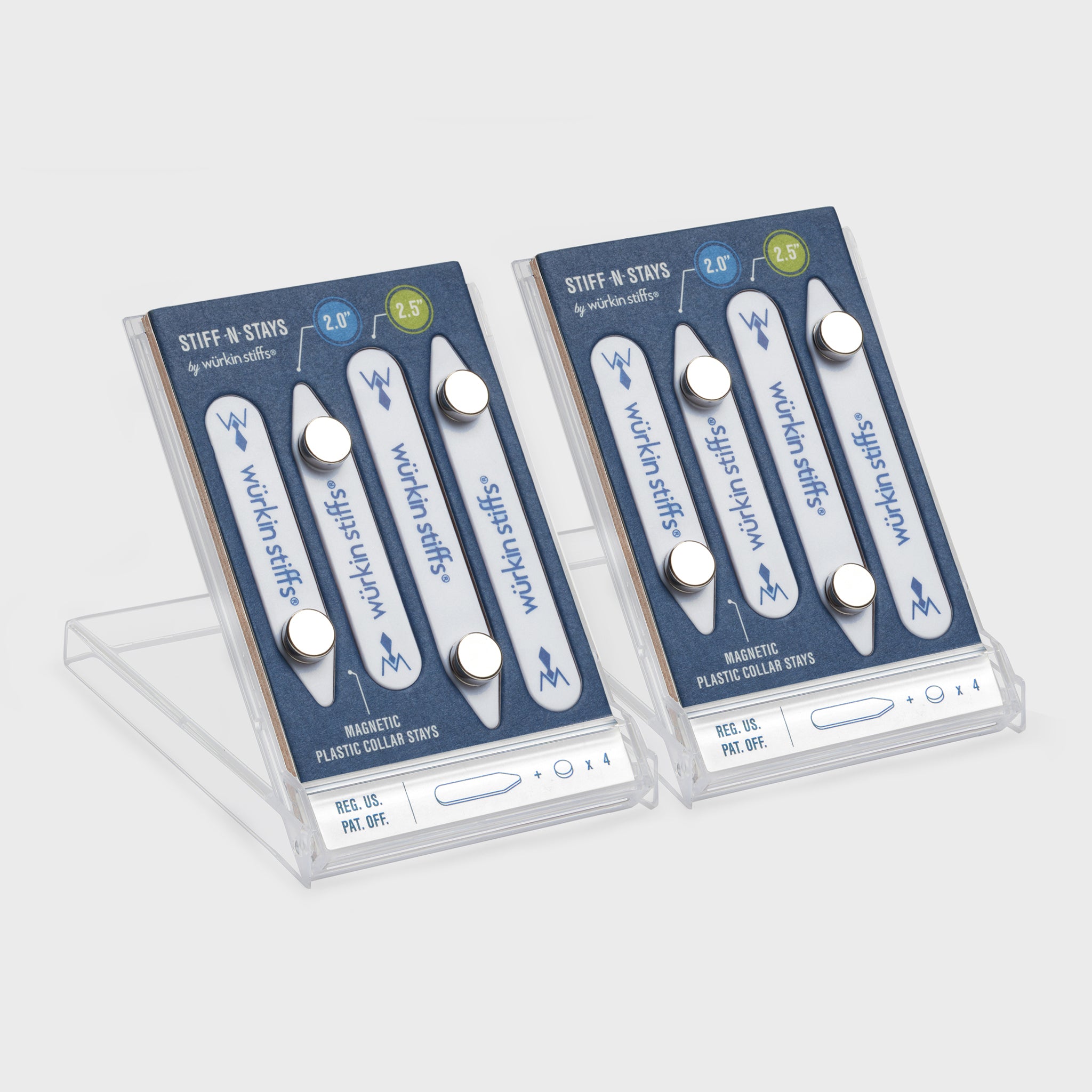 4-Pair Magnetic Stiff-N-Stay Bundle 2.0" & 2.5" – Wurkin Stiffs