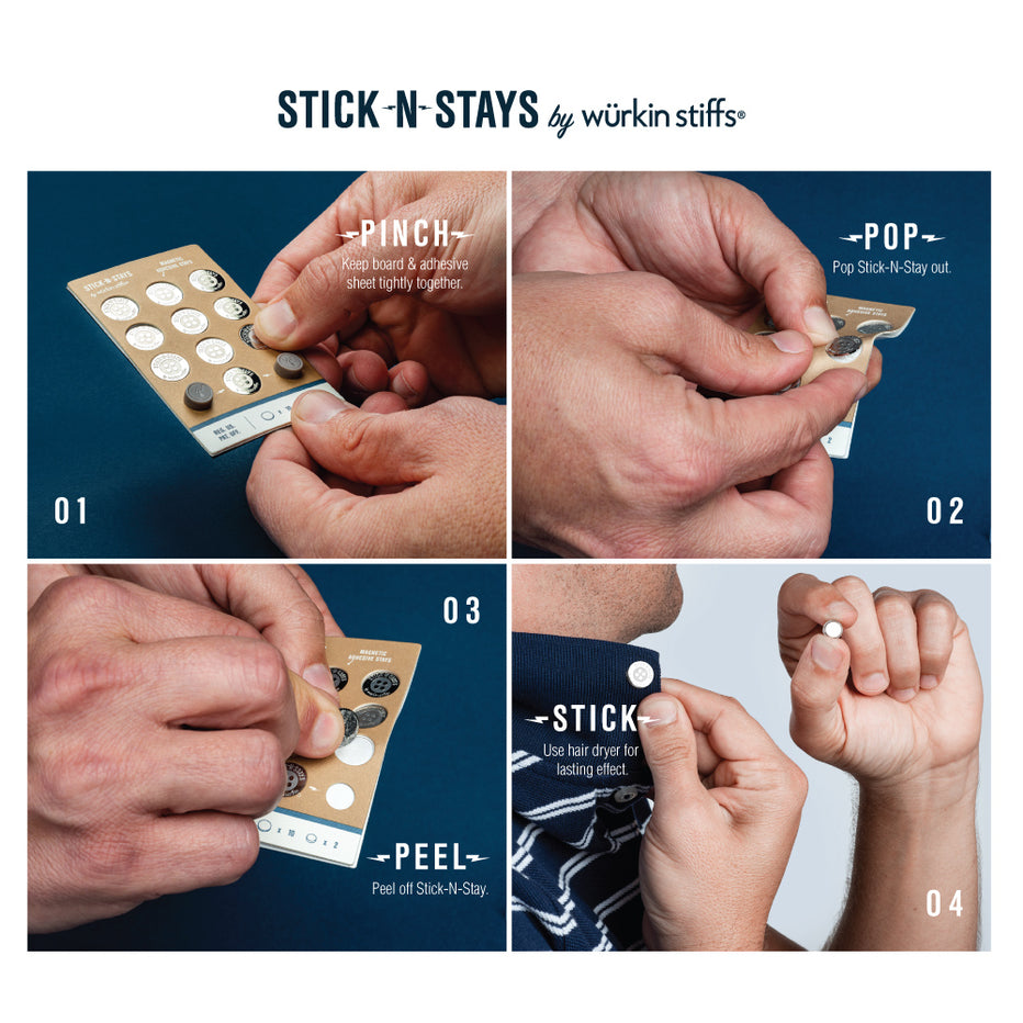 Stick-N-Stays Polo Stays by Wurkin Stiffs